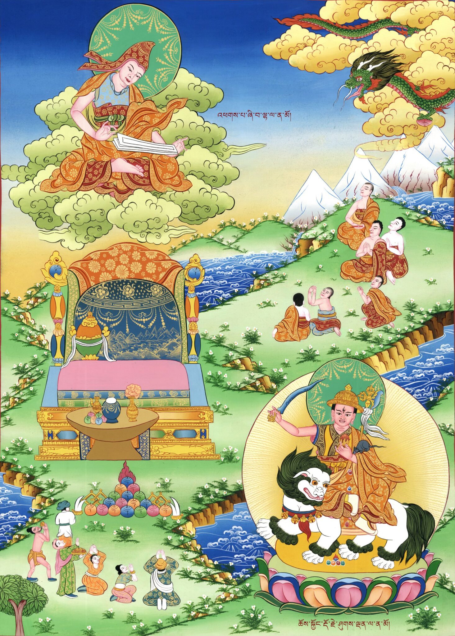 Acharya Shri Shantideva | Ganden Nyengyu Buddhisme